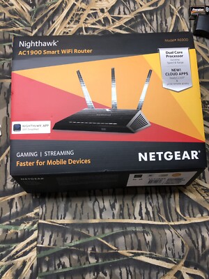 Netgear R6900 Nighthawk AC1900 Smart WiFi Router Dual Core Processor ...