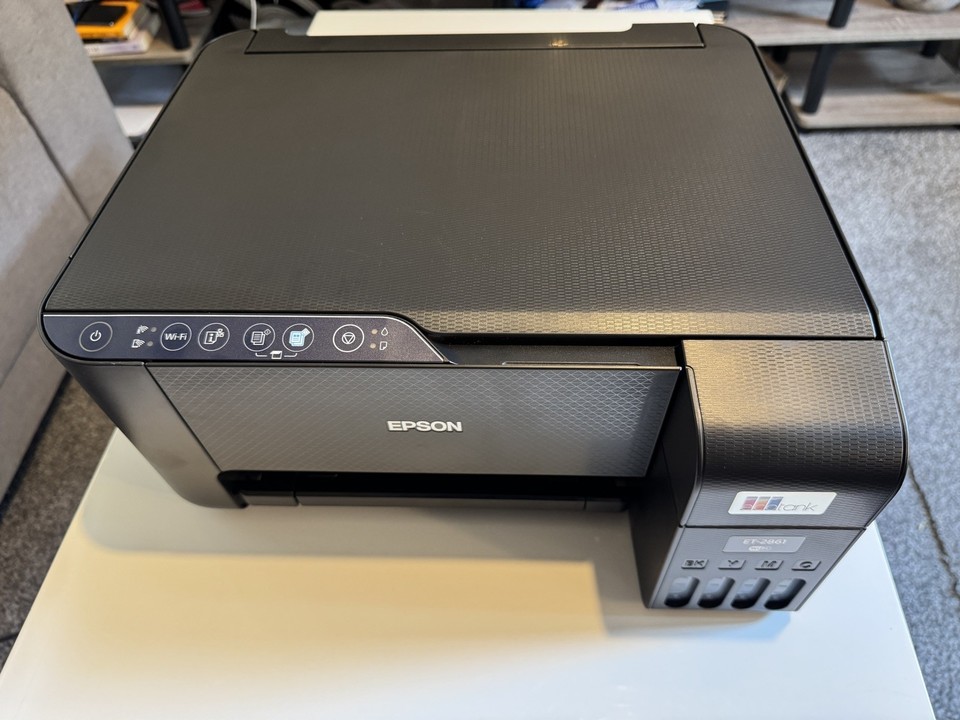 Epson Ecotank ET-2861 Multifunction WiFi Printer-Opened&tested-Full Ink ...