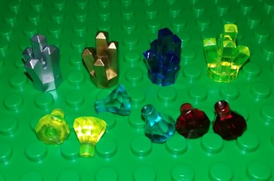*NEW* Lego Crystals Jewels Gems Diamonds Treasure for Minifigs Figs ...