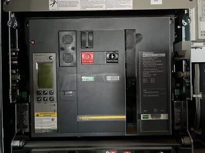 SQUARE D MASTERPACT NW16H1 1600AMP CIRCUIT BREAKER W/MICROLOGIC 6.0P ...