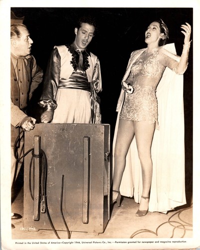 HOLLYWOOD BEAUTY MARIA MONTEZ CHEESECAKE PORTRAIT 1944 ORIGINAL Photo ...