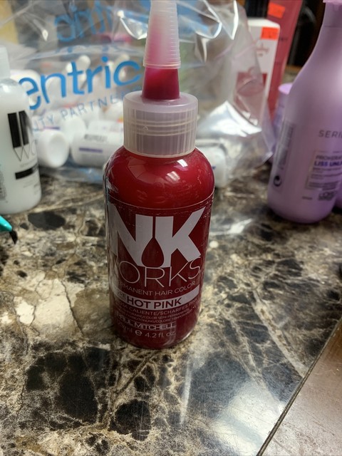 Paul Mitchell Hot Pink Inkworks Semi Permanent Hair Color 4.2 FL Oz for ...