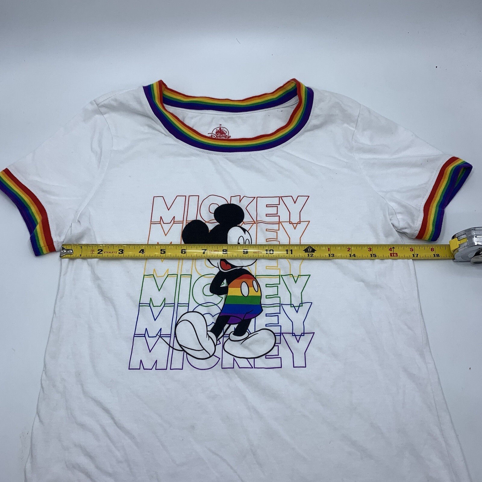 Disneyland Pride Mickey Mouse Shift Rainbow Ringer Un… - Gem