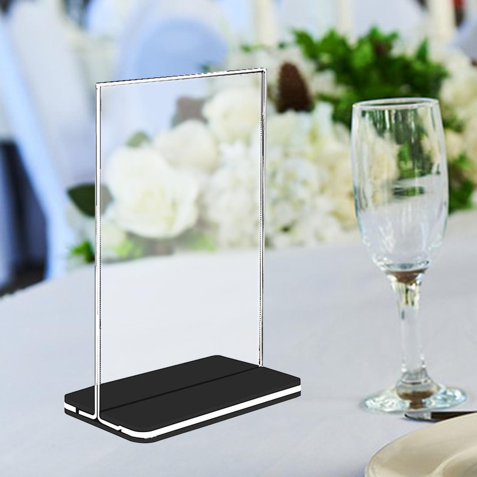 Sign Holders A5 Table Sign Stands for Documents Wedding Reception | eBay