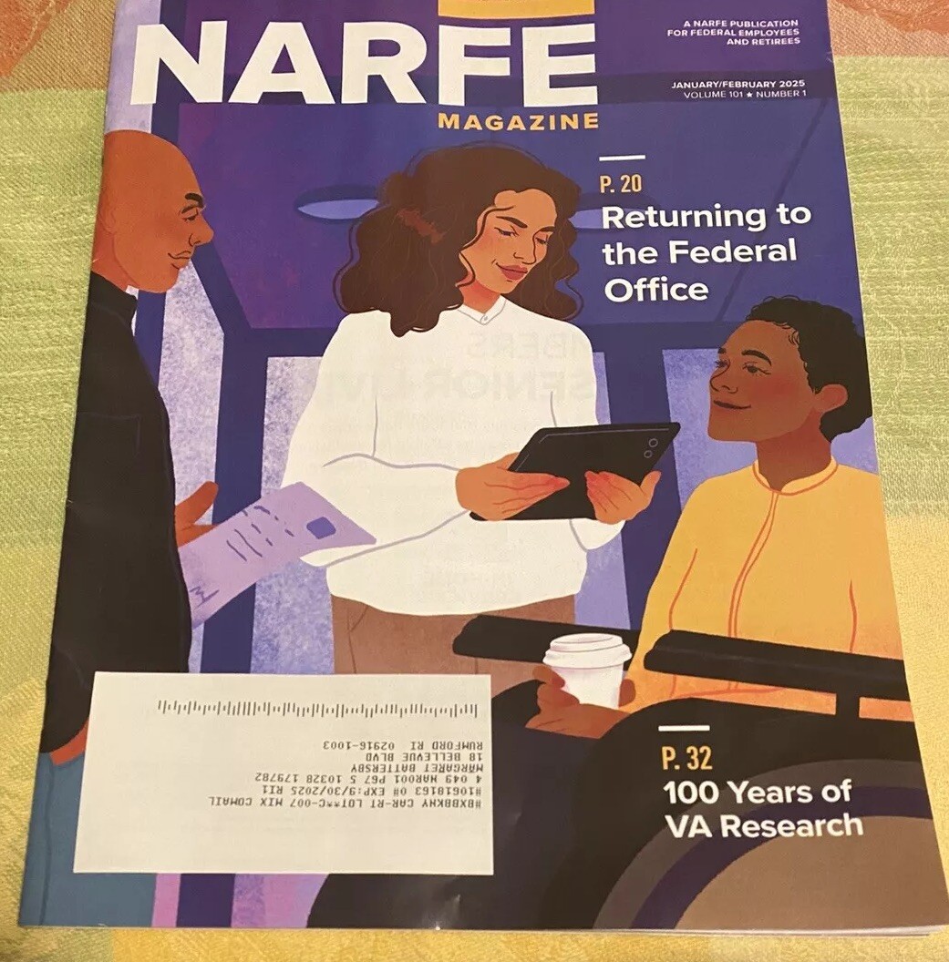 NARFE Magazine January/February 2025 Volume 101 No. 1 Issue NEW | eBay
