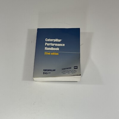 Manuals & Books - Caterpillar Performance Handbook Edition