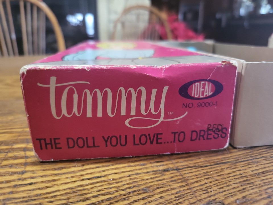 RARE 1960's Ideal Tammy Doll BS-12 with Bobbed Haircut Mint in Box | eBay