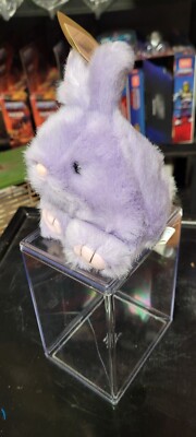 Puffkins BUMPER Bunny Swibco Plush Beanie Purple Easter Rabbit Limited ...