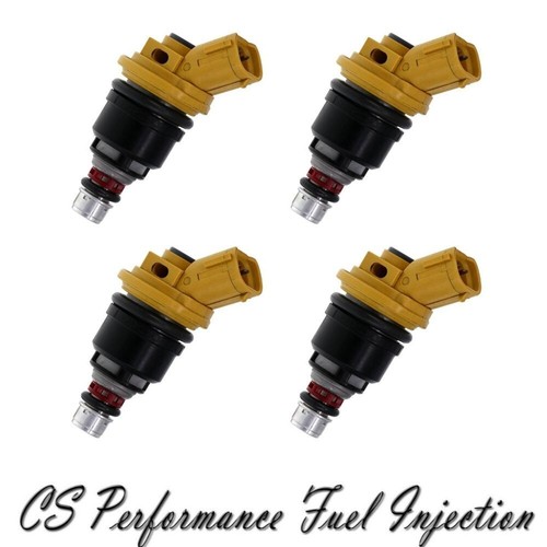 OEM Subaru Yellow Top Fuel Injectors (4) set for 2004-06 Subaru Legacy ...