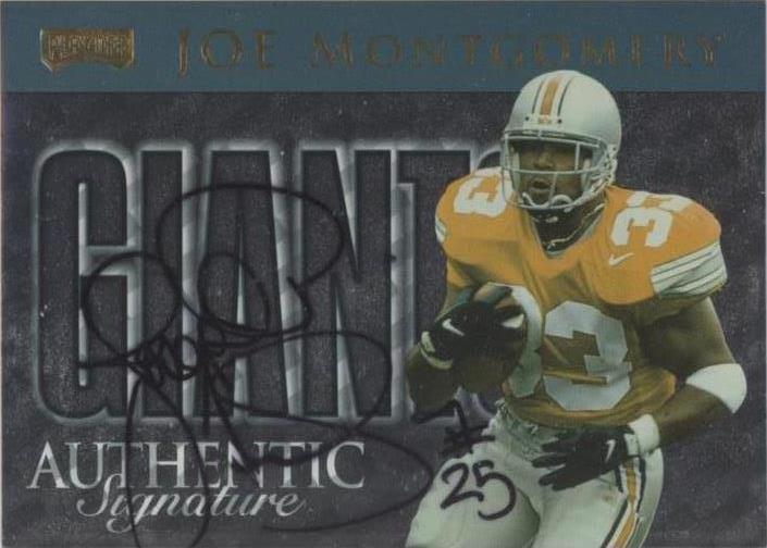 1999 Playoff Prestige SSD - Team Checklists Joe Montgomery #CL20 ...