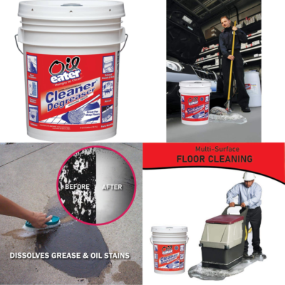 Oil Eater Cleaner Degreaser 5 Gal. Pail Kitchen Safe Concentrated ...