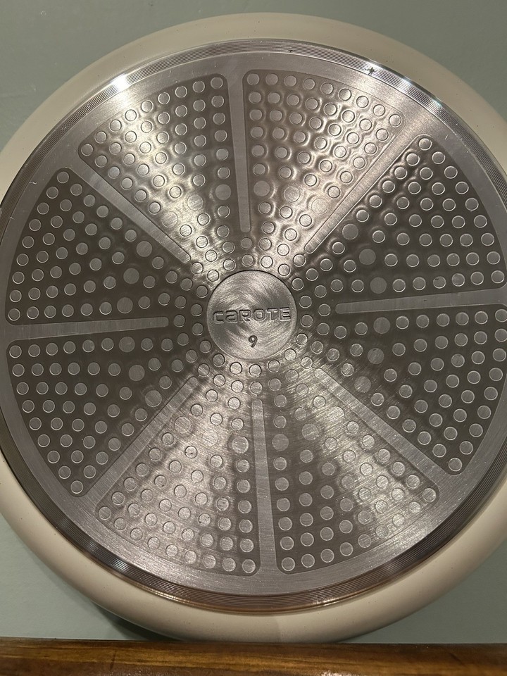 CAROTE 12” Non-Stick FRY PAN for USE w/ Detachable Handle, WHITE ...