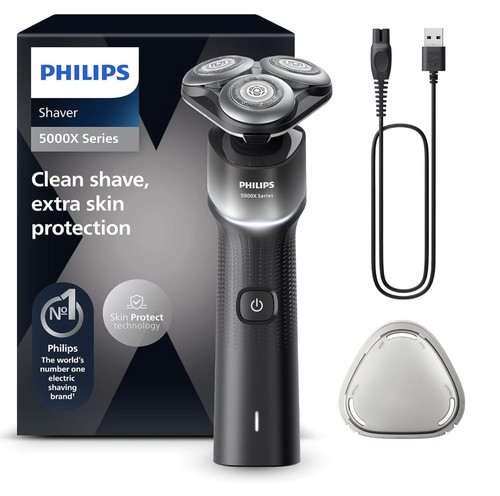 Philips Shaver 5000X Series, Wet and Dry Electric Shaver | eBay UK