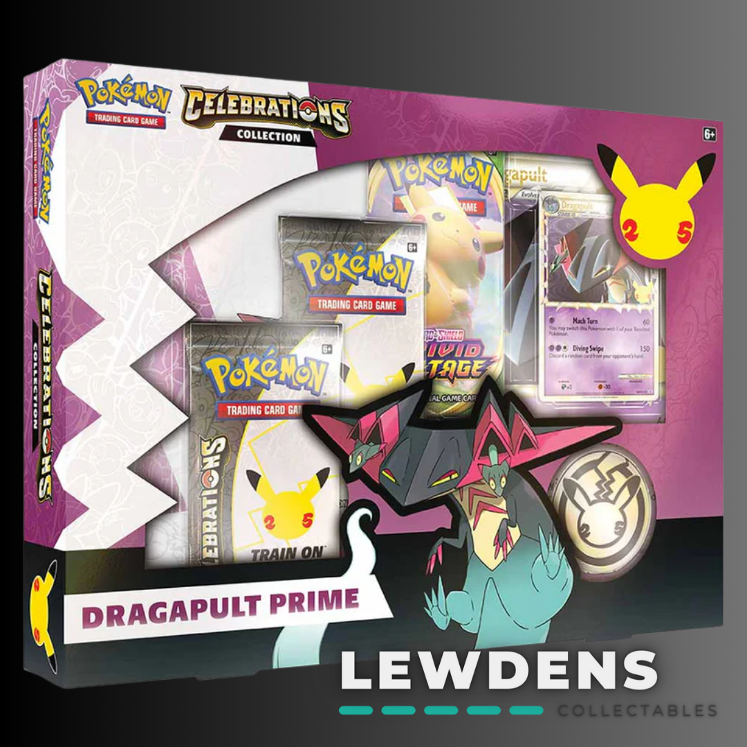 Dragapult Prime Collection Box - New & Sealed - Celebrations - Pokemon ...