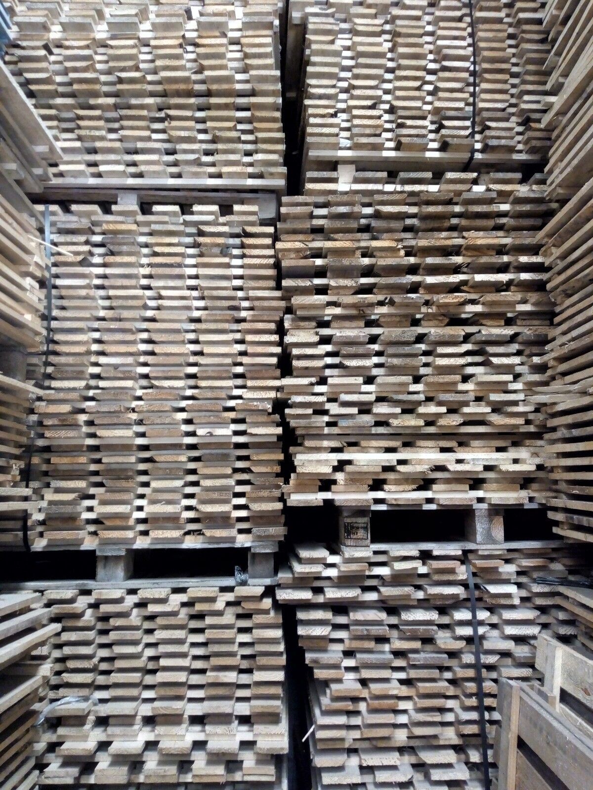 Timber Wood Open Slat Boards Decking For Pallet Racking / Other Sizes ...