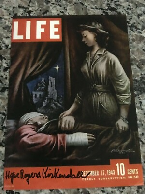 HOPE KIRKENDALL 16TH GENERAL HOSPITAL BATTLE OF THE BULGE NURSE SIGNED ...