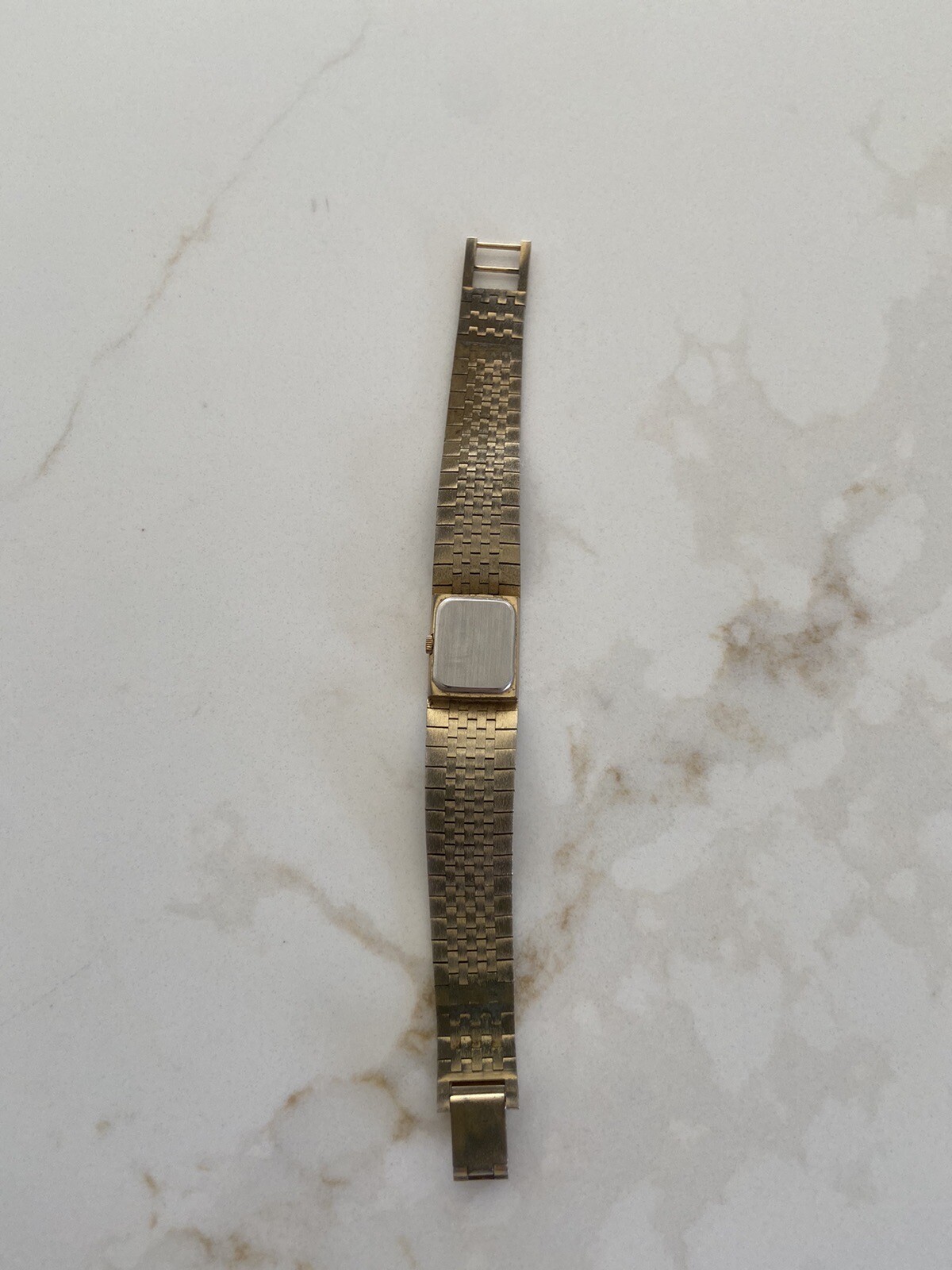 Solina Quartz Watch Gold Tone With Diamond Face. Not working needs ...