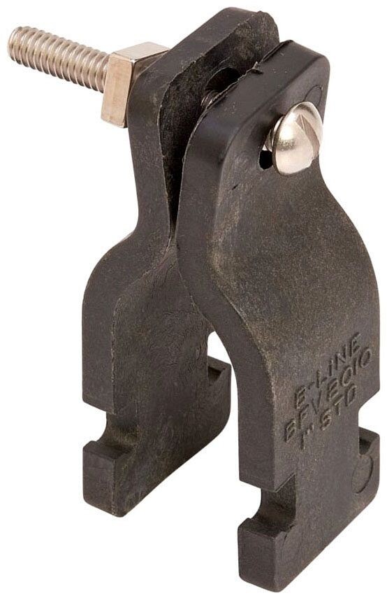 B-Line BFV2013, 2", Rigid Conduit to Strut, Non-Metallic Pipe Clamp, 1 ...