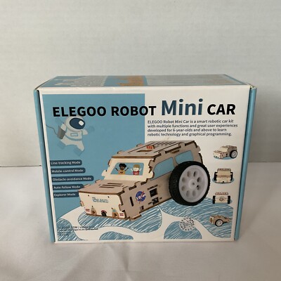Robot Mini Car Kit ELEGOO - 5 Different Modes - Ages 6+ | eBay