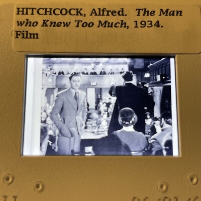 Alfred Hitchcock “The Man Who Knew Too Much ” American Film 35mm Art ...