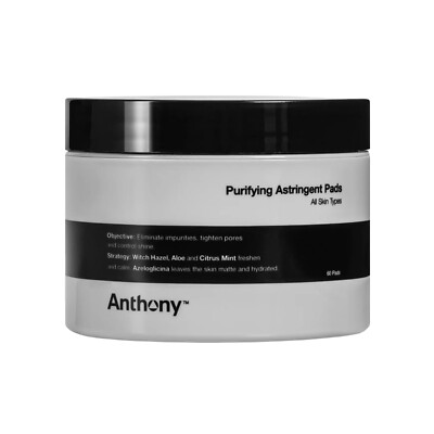 Anthony Purifying Astringent Pads 60 ct | eBay