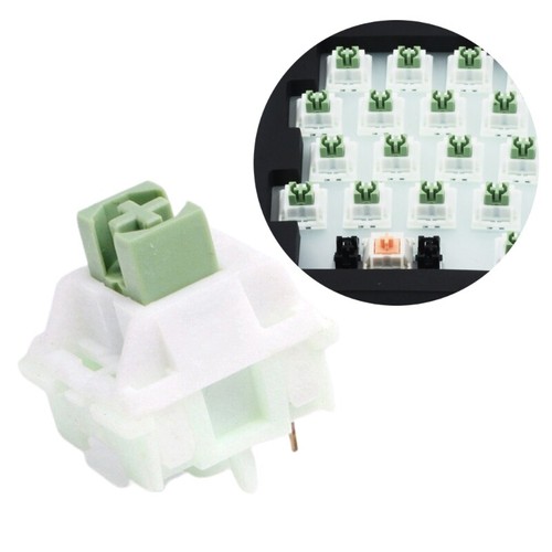 Linear Iced Matcha Switches for Mechanical Keyboard Keyboard Dustproof ...