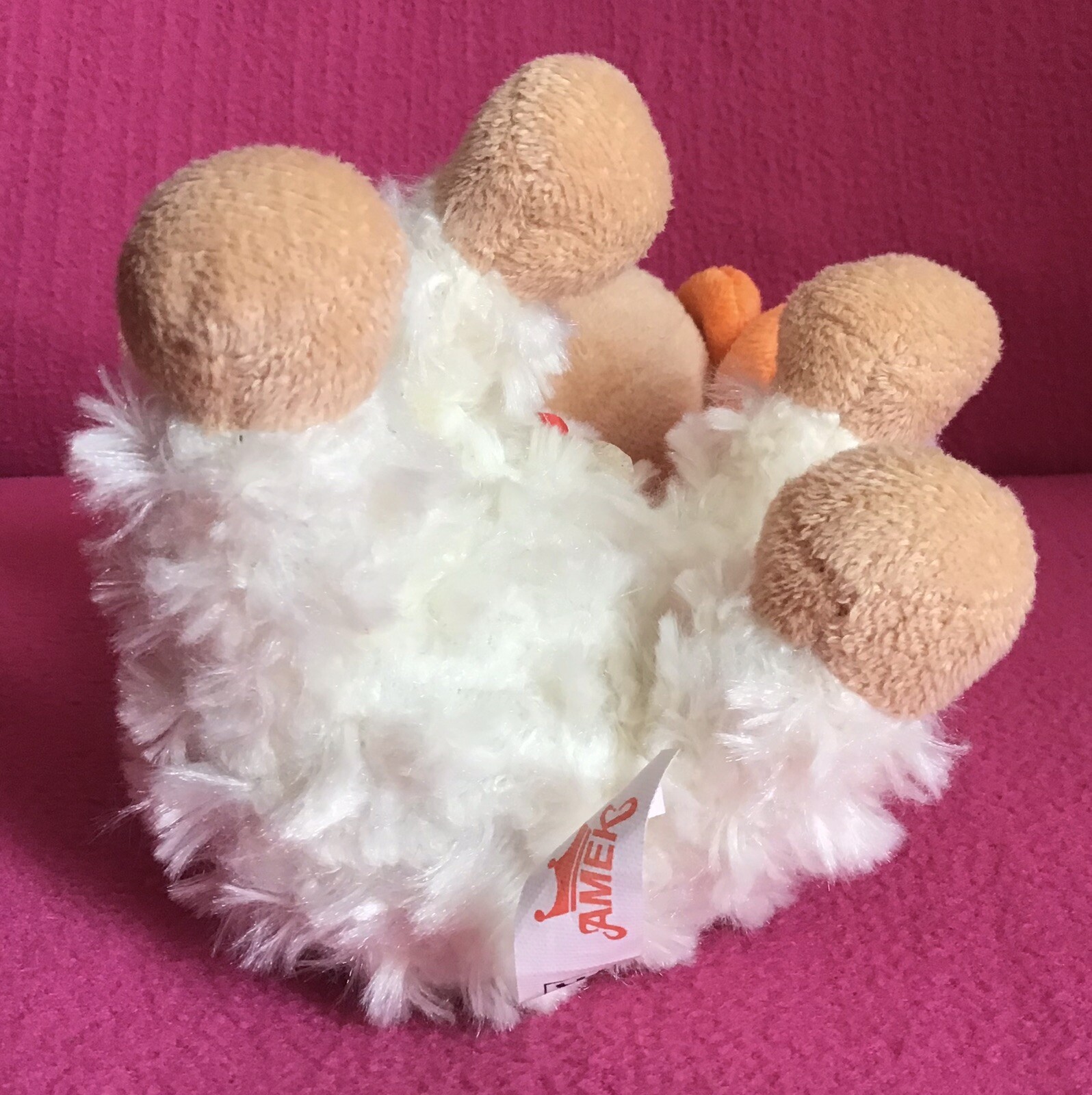 Amek Toys Sheep With Flower Baaing Sound Soft Plush Toy 6” | eBay