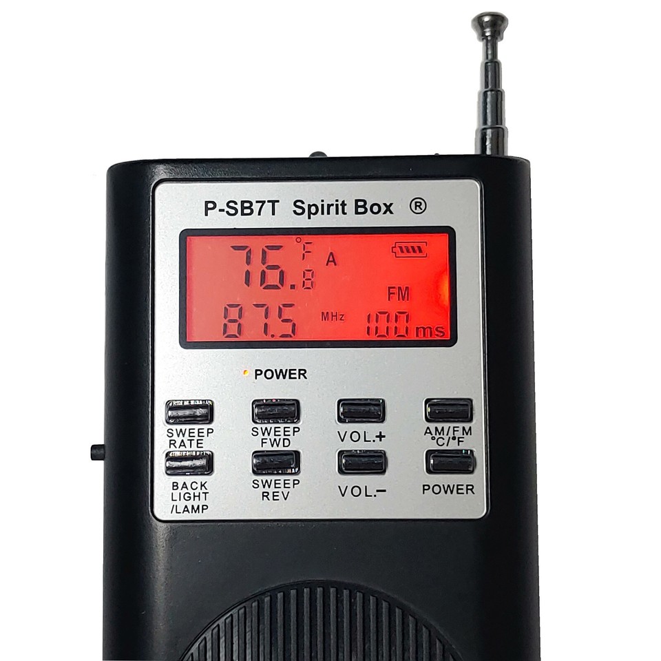 P-SB7 Spirit Box ITC Research FM/AM Ghost Box Radio Paranormal (LATEST ...