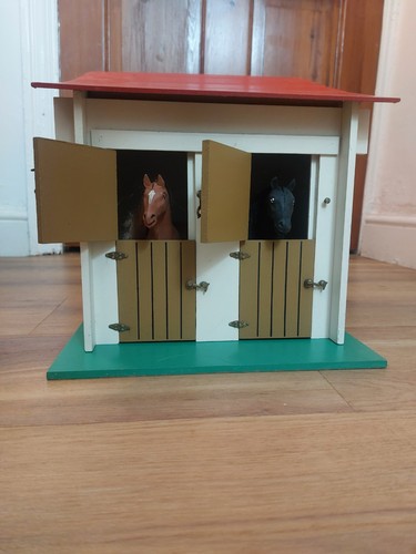 Julip Model Horse 2 Stables 1990s Vintage Great Condition | eBay UK