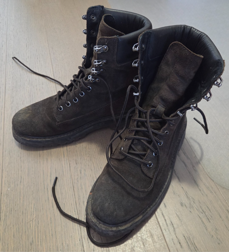 Thursday Boot Co. - Men's Explorer Boots in Dark Olive Suede - Size 6 ...