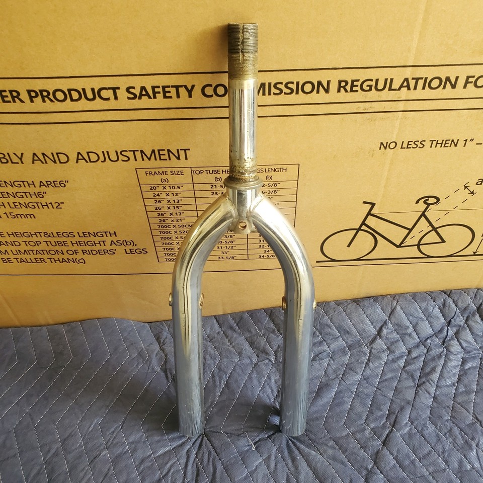 Vintage General LEE ? 1" threaded 1 20" forks for Old School BMX ...