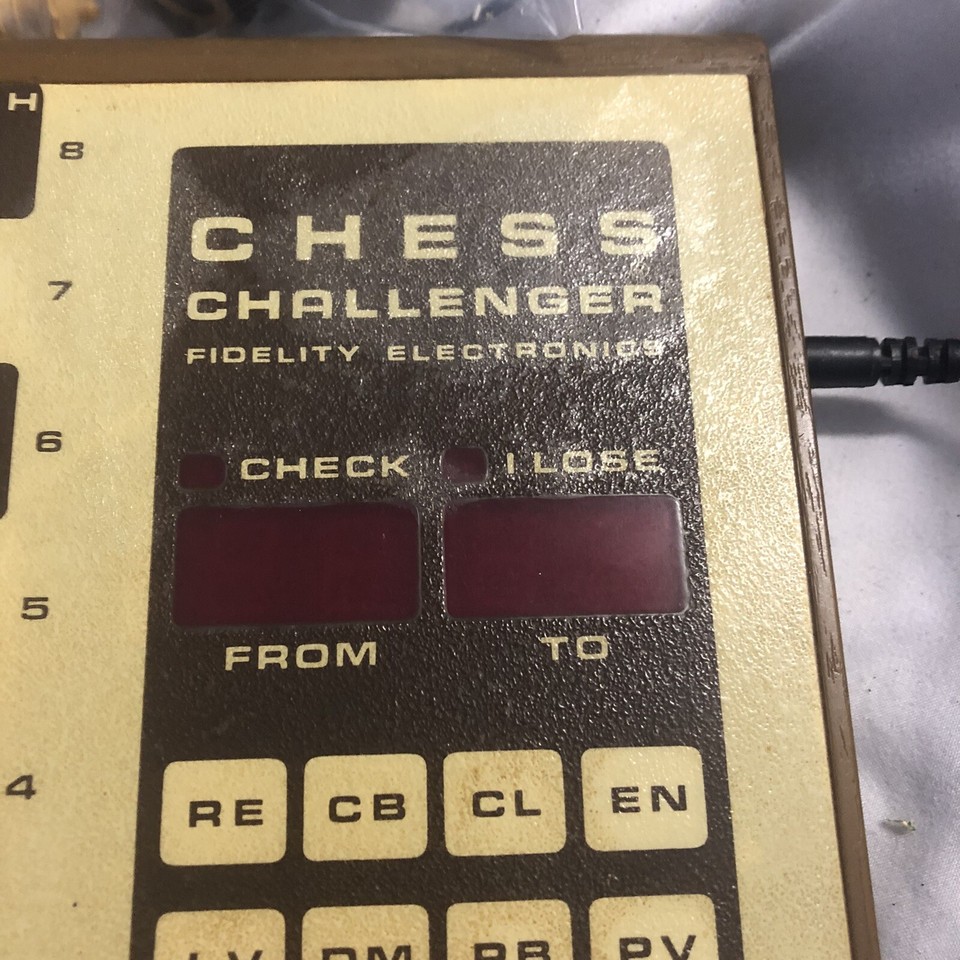 Vintage - Chess Challenger - Fidelity Electronics Game | eBay