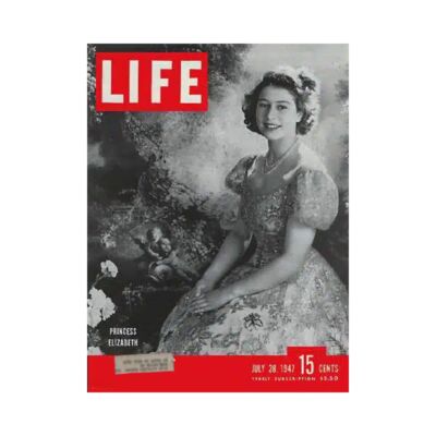 VTG Life Magazine July 28, 1947 Princess Elizabeth | eBay