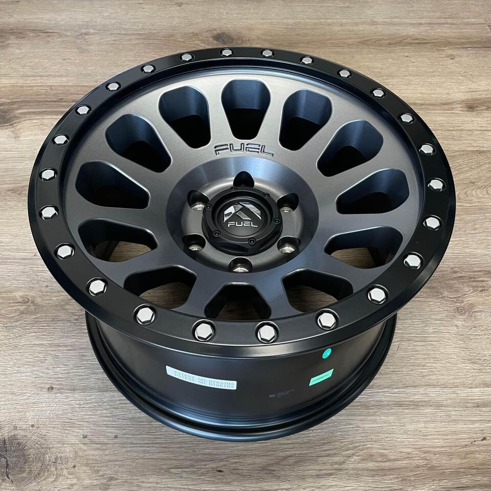 Fuel Off-Road Vector D601 17x9 -12 6x139.7 Matte Gunmetal (Set of 4) | eBay
