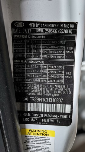 2012 Land Rover LR2 3.2L Automatic Transmission 90K Awd | Range Rover ...