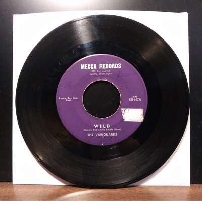 45 rpm NW doowop instro rock THE DU-ETTES & THE VANGUARDS Mecca 1960s ...