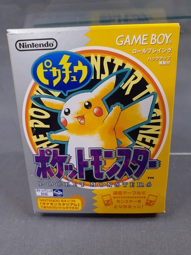 NINTENDO Game Boy GB Pokemon Yellow Special Pikachu Edition Japanese ...