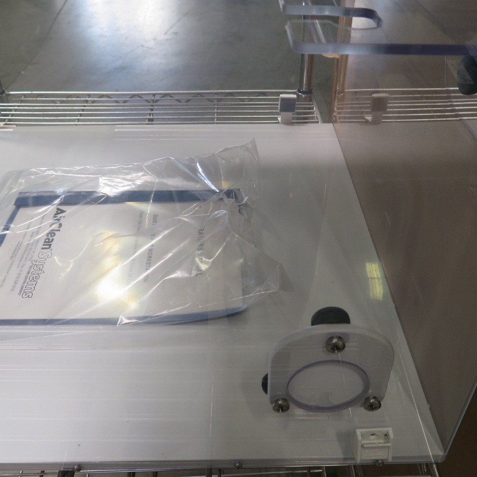 R200064 AirClean PCR Workstation Model AC624LFUV w/ UV Light | eBay