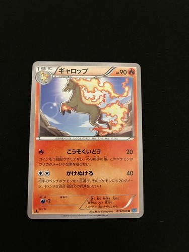 Rapidash 013/080 MINT/NM Pokemon Cards XY2: Wild Blaze 1st Edition Rare ...
