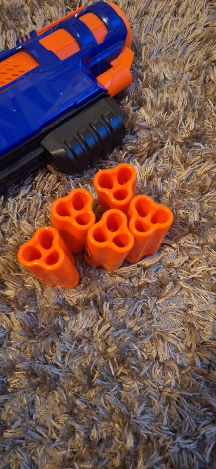 Nerf Gun Bundle With Electric Nerf Gun And Targets. | eBay UK