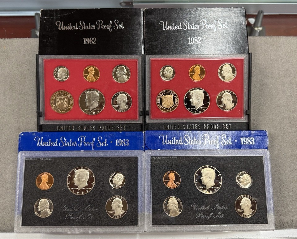 United States Proof Set Lot of 16 Cases | eBay