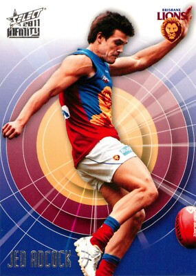 2011 BRISBANE LIONS AFL Card JED ADCOCK | eBay Australia