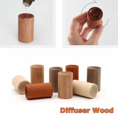 Wooden Aroma Diffuser Sleep Aid Aromatherapy Diffused Wood Essential ...