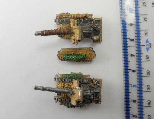 2 Epic 40K BASILISK TANKS Metal Imperial Guard Tank Army Basilisks ...