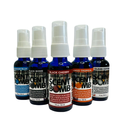 5 ASSORTED Strong Scent Bomb Air Freshener 100% High Concentrated 1 oz ...