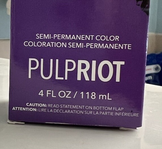 Pulp Riot Semi Permanent Color Elixir(deep purple)4oz | eBay