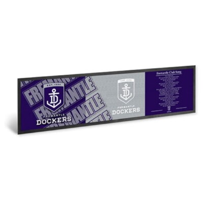 Fremantle Dockers Freo AFL Bar Mat Runner Christmas in July Sale | eBay ...
