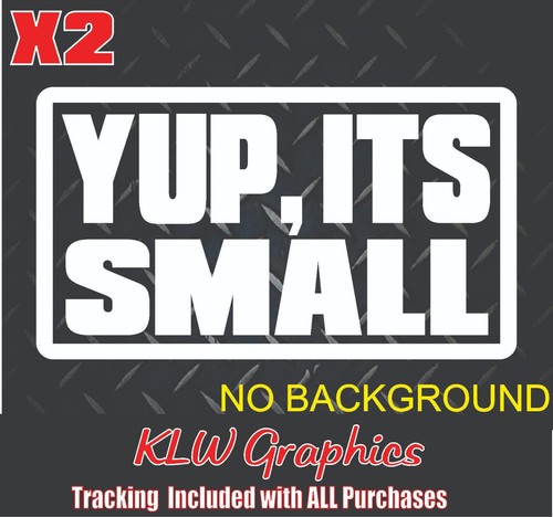 Yup Its Small Decal Sticker Man Car Turbo Diesel Truck 6.7L 6.6L Crew ...