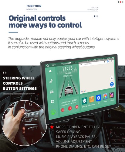 13.1" Android 13 Car GPS video stereo Carplay for Porsche Cayman 2006 ...