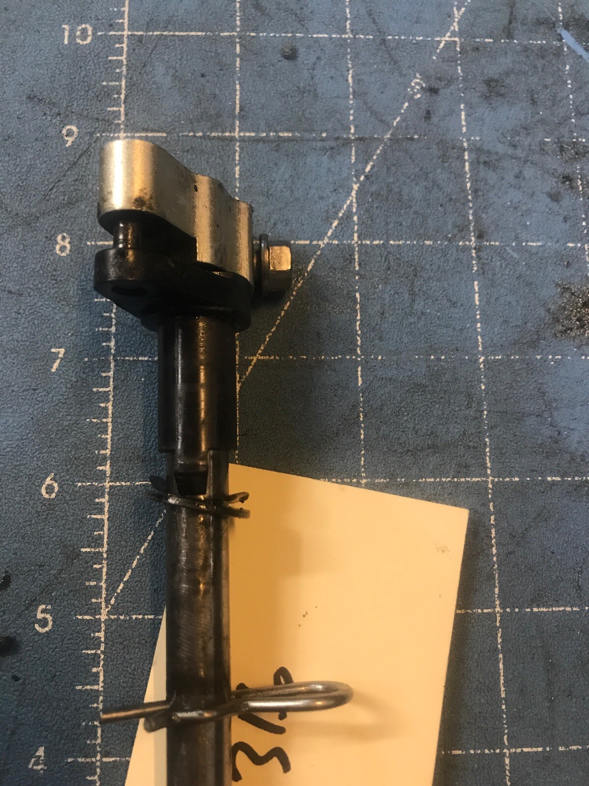 IP0316 EVINRUDE JOHNSON SHIFT LEVER AND SHIFT ROD ASSY 5000470 433817 ...